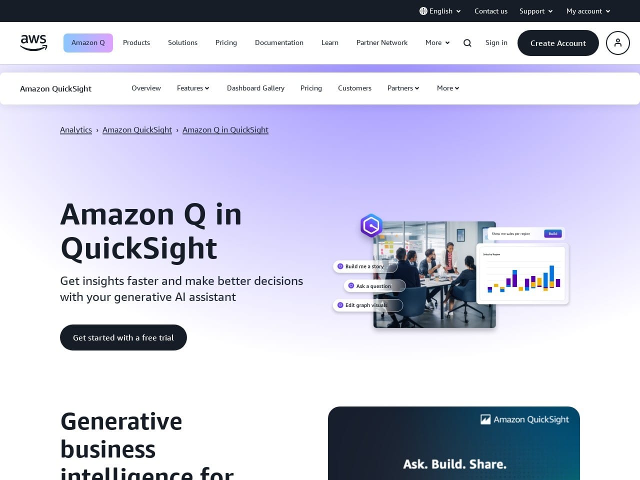 Generative BI：数据孤岛整合与实时智能分析 - Generative BI官网